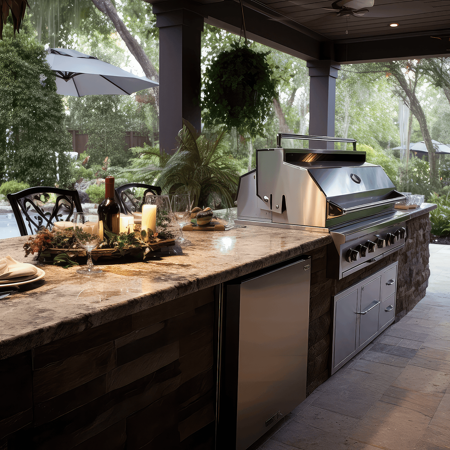 Unleash Your Inner Grill Master with the Perfect Outdoor Kitchen Count ...